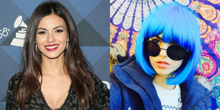 Victoria Justice Bangs