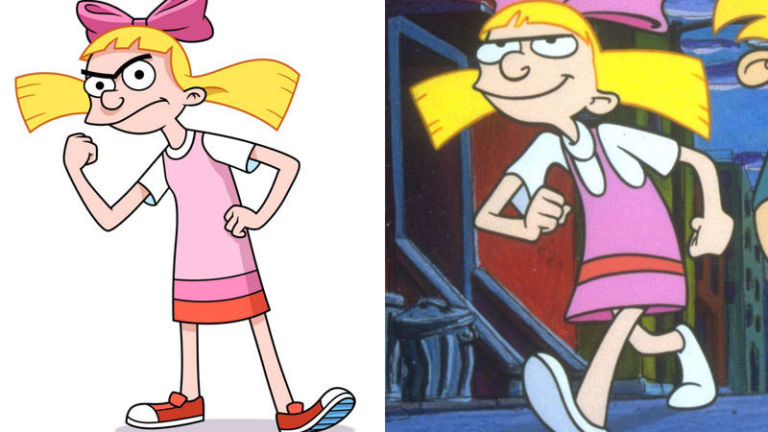 Hey Arnold Characters Helga Helga Pataki Finished Projects Blender