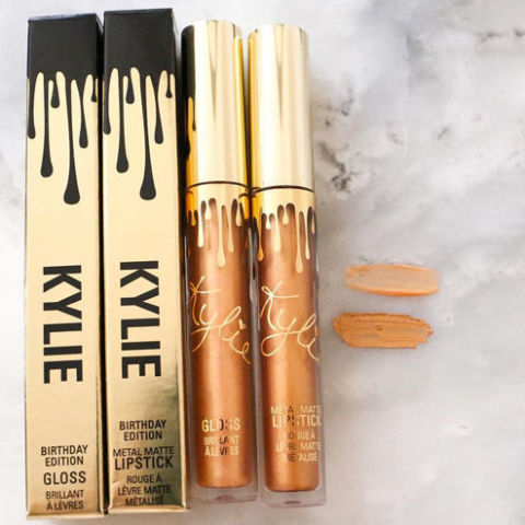 Metallic Gold Lipstick